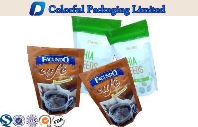 Cina la tacca su misura dello strappo sta i sacchetti su d'imballaggio per lo spuntino, tè in vendita