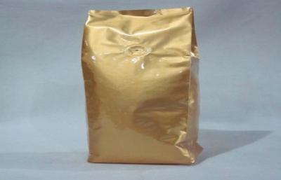 Cina Le borse d'imballaggio del caffè dell'oro stanno sul rinforzo laterale indietro sigillato in vendita