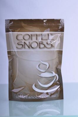 Cina borse del fondo del blocchetto del rinforzo del fondo della valvola 250g, componenti le borse d'imballaggio del caffè in vendita