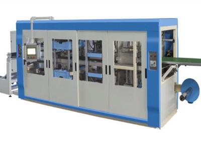 Cina Efficienza a macchina di plastica di produzione di Thermoforming della copertura superiore a basso rumore alta in vendita