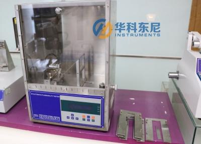 China Elektronische automatische 45 Grad-Entflammbarkeits-Textilprüfungs-Maschinerie zu verkaufen