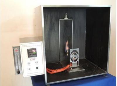 중국 NFPA 701 시험 방법 1 수직 가연성 시험 장비 900 x 510 x 720 mm 판매용