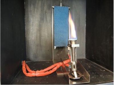 중국 NFPA 701 시험 방법 1 수직 가연성 시험 장비 900 x 510 x 720 mm 판매용