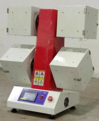 China Htf-002B ICI Mace Pilling Tester With 4 Hoofden - ICI Meetapparaat van Mace Pilling en van het Afbramen--PLC controle Te koop