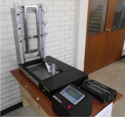 Chine Équipement d'essai vertical d'inflammabilité, instrument d'essai de textile avec le contrôle d'écran tactile d'affichage à cristaux liquides à vendre