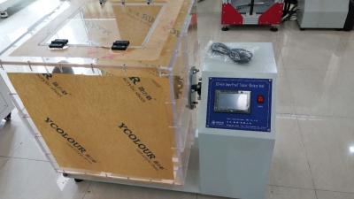 중국 회전하는 상자 터치스크린 통제는 Downproof Fillproof를 위한 직물 실험실 장비를 깃털을 답니다 판매용