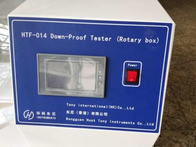 China Het Meetapparaat Roterend Doos van QUARTERBACK/T1193 Downproof Elektronisch Textiel het Testen Materiaal Te koop