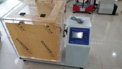 China Het Meetapparaat Roterend Doos van QUARTERBACK/T1193 Downproof Elektronisch Textiel het Testen Materiaal Te koop