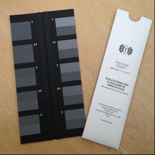 중국 AATCC Grey Scale Color Change Or Staining In Colour Fastness Testing 판매용