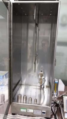 중국 ASTM6413 Flame Spread Vertical Flammability Tester 판매용