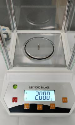 중국 앞 유리가있는 300 * 0.001g 실험실 전자 저울 디지털 스케일 LCD 디스플레이 판매용