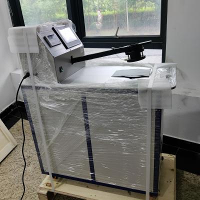 China ² de ASTM D737 los 20cm y probador completamente automático de la permeabilidad del aire de la tela 38c㎡ en venta