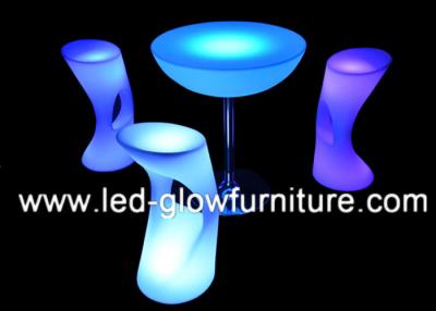 中国 2000 年の照らされた高い LED のバー スツール- 4400mAh 再充電可能なリチウム電池 販売のため