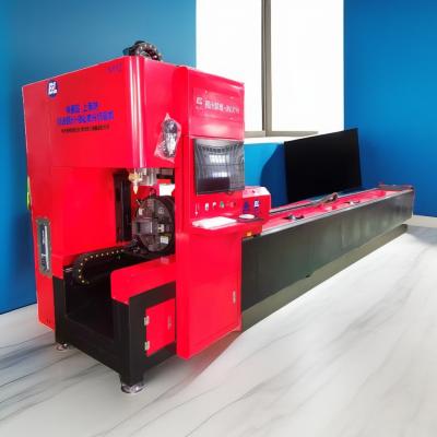 China Zero Remnant Laser Tube Cutter - Short Remnant Technology Saves Raw Material Cost for Aluminum Gates for sale