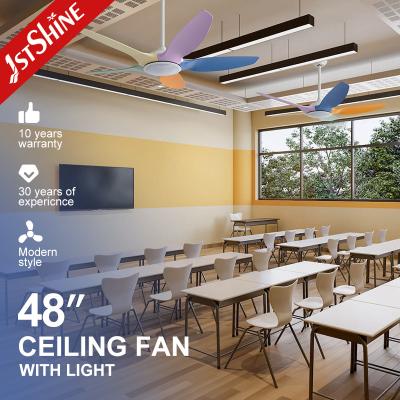 China Control remoto ventilador de techo de 48 pulgadas con 5 cuchillas ruido más bajo y 6 velocidades de elección en venta