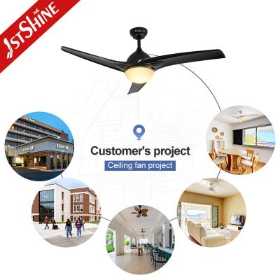 Cina Ventilatore da soffitto di raffreddamento decorativo moderno 35w nessuna velocità di rumore cinque in vendita
