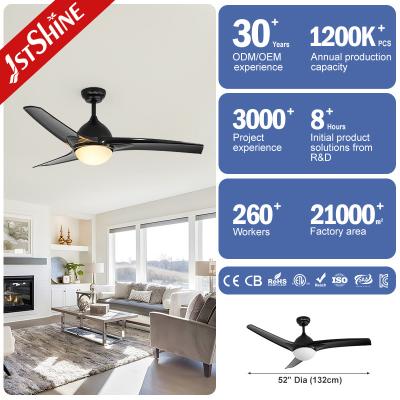 Cina Ventilatore da soffitto di raffreddamento decorativo moderno 35w nessuna velocità di rumore cinque in vendita
