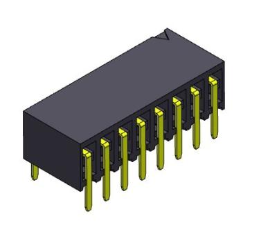 중국 2*2PIN To 2*40PIN PCB Header Connector 2.54mm Dual Row Entry Dip TYPE 판매용