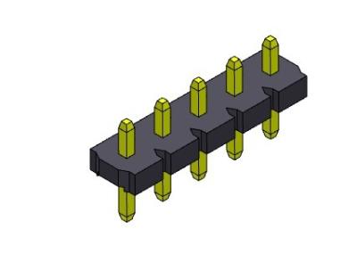 중국 해더 커넥터 5.08 밀리미터 단일 열  딥 타입 1*2PIN을 1*20PIN H=2.54MM에 핀으로 꽂으세요 판매용
