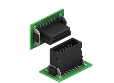 China Placa de alta velocidade de SOYOUNG para embarcar o conector de flutuação dos conectores 1.27mm à venda