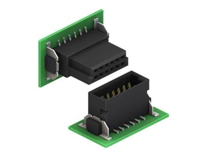 Китай доска 1.27mm для восхождения на борт плавая типа вертикали 180 соединителей SMT продается