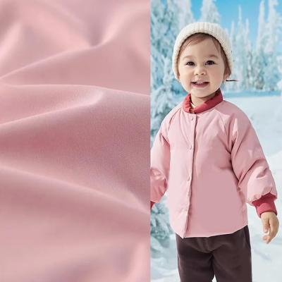 중국 170t Kids Cotton Clothing Waterproof Polyester Fabric 240t 300t Children'S Down Jacket Fabric Anti Velvet Pu Coated 판매용