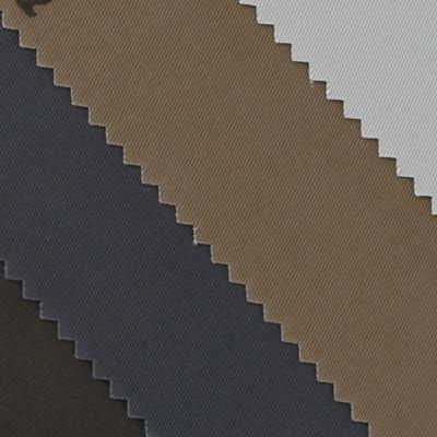 중국 Medium Weight 97% Cotton 3% Spandex Carbon Peach Twill Clothing Fabric Stripe Fabric For Bedding 판매용