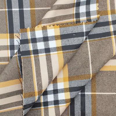 중국 TR viscose dyed blended plaid fabric suit jacket uniform TR plaid fabric 판매용