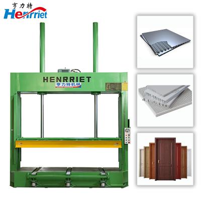 China Wooden Door Cold Press Machine Automatic Conveyor Track Hydraulic Pressing Machine 380V for sale