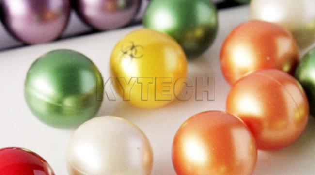 Key features of Paintball Encapsulation Machine