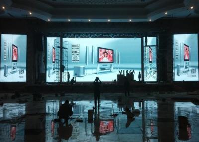 Cina Video tende all'aperto commerciali del setaccio a maglie della visualizzazione della parete di evento LED in vendita