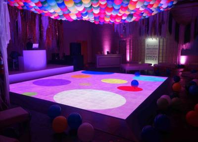 Cina Schermo dell'interno interattivo del pavimento P6.25 SMD3535 Dance Floor della discoteca LED di RGB in vendita