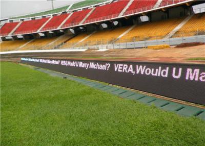 Cina Esposizione di LED dello stadio di sport P10, IP65 tabelloni per le affissioni all'aperto di perimetro LED impermeabili in vendita