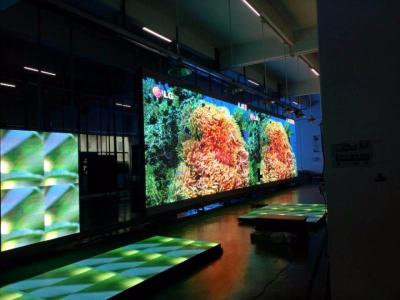 Cina Lo schermo di visualizzazione interattivo del pavimento di P6.25 LED Governo dell'alluminio della pressofusione in vendita