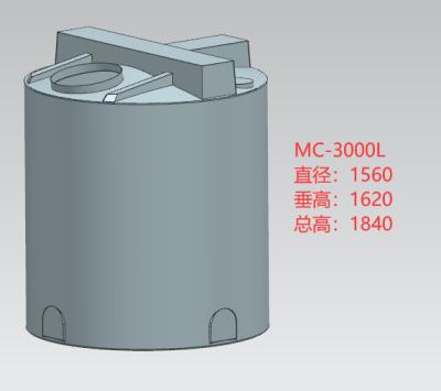 Cina Intorno a 3000 litri del rotore di galloni 2,5 - 3mm del modanatura 792 in vendita