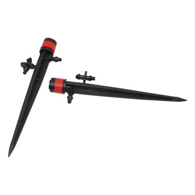 중국 스파이크 18cm/28cm를 가진 360도 조정가능한 관개 마이크로 물뿌리개 판매용