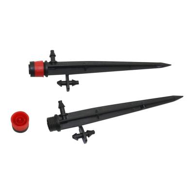 중국 스파이크 18cm/28cm를 가진 360도 조정가능한 관개 마이크로 물뿌리개 판매용