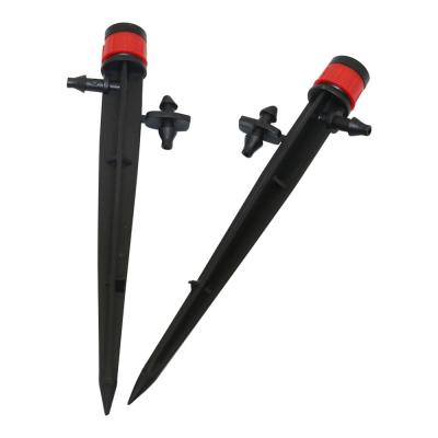 중국 스파이크 18cm/28cm를 가진 360도 조정가능한 관개 마이크로 물뿌리개 판매용