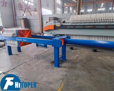 China Polypropylene Filter Press With Plate One - Time Automatically Opened Discharge for sale