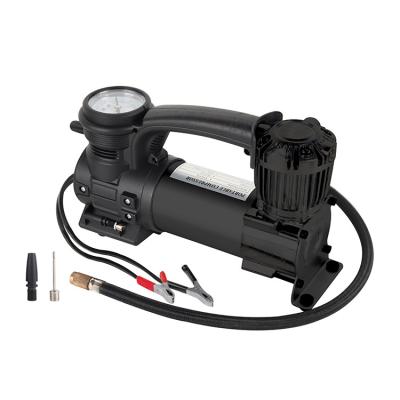 Chine Compresseur d'air pour véhicules lourds métal pour camions tout-terrain 4x4 Haute pression Compresseur d'air en argent gonfleurs de pneus automobiles à vendre