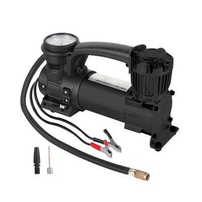 Chine Compresseur d'air pour véhicules lourds métal pour camions tout-terrain 4x4 Haute pression Compresseur d'air en argent gonfleurs de pneus automobiles à vendre