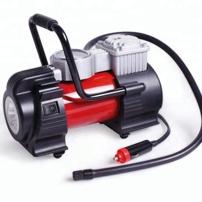 Chine OEM potable des compresseurs d'air de véhicule en métal 12v 100psi avec la mesure de lampe à vendre
