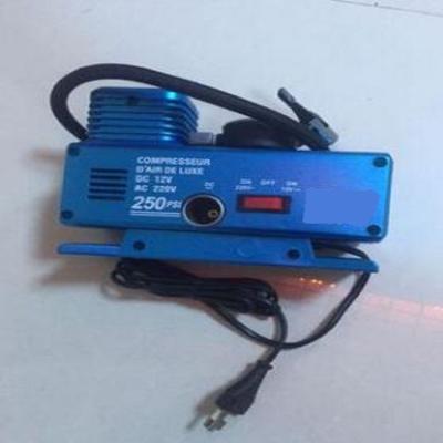 중국 Ac110v - 플라스틱 물질과 230v Dc12v 차량 공기 압축기 250psi 판매용