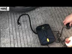 Compresseur d'air ABS portable DC12v avec jauge numérique