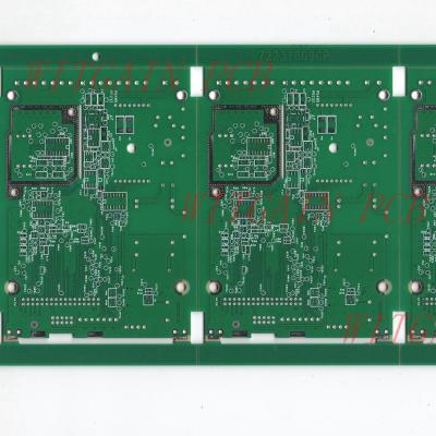 China Kupfernes plattiertes Fr4 druckte Brett der elektronischen Schaltung 2 Schicht PWB HAL Lead Free zu verkaufen
