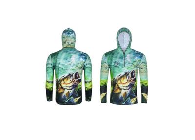 China Hoodie elástico alto confortável do jérsei da pesca do competiam do inverno para o homem à venda