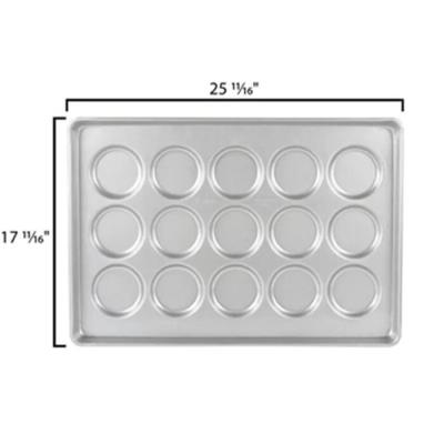 Chine RK Bakeware Chine 3 pouces a glacé le petit pain d'hamburger en acier d'Aluminumized Pan Baking Tray à vendre