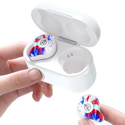 Cina Cuffie avricolari profonde di Bass Sweatproof True Wireless Earbuds dell'orecchio di Mini Tws Noise Cancelling In in vendita