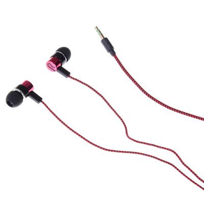 Cina Collegamenti intrecciati di nylon ad alta fedeltà di sport impermeabile in cuffia avricolare legata con corde di Iphone metallica orecchio Earbuds in vendita