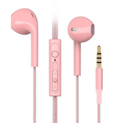 Cina il gioco di stereotipia di musica di 3.5mm ha fissato il ricevitore telefonico legato con corde di Earbuds con il microfono in vendita
